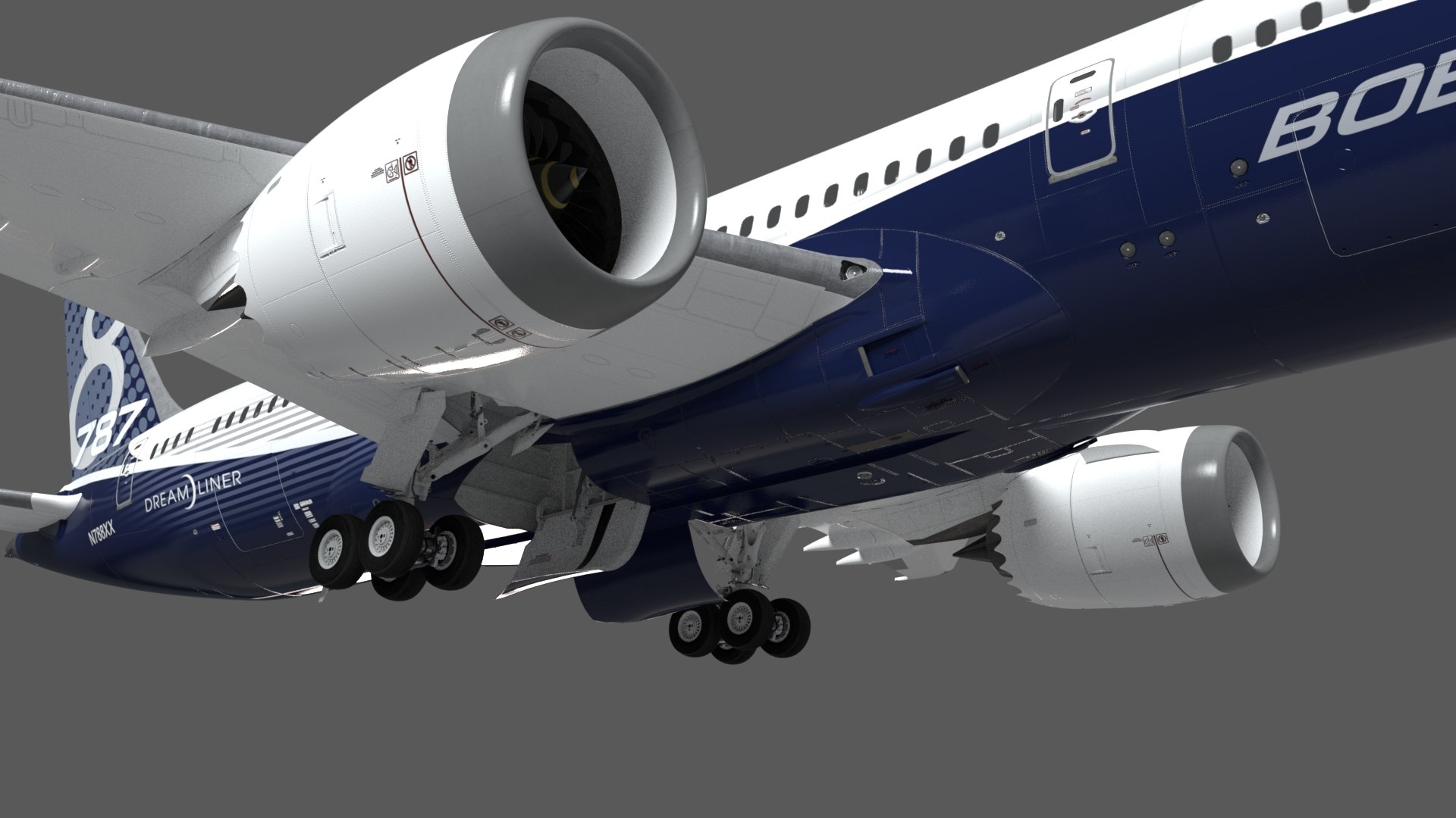 3D Model Boeing 787 Aircraft - TurboSquid 2228744