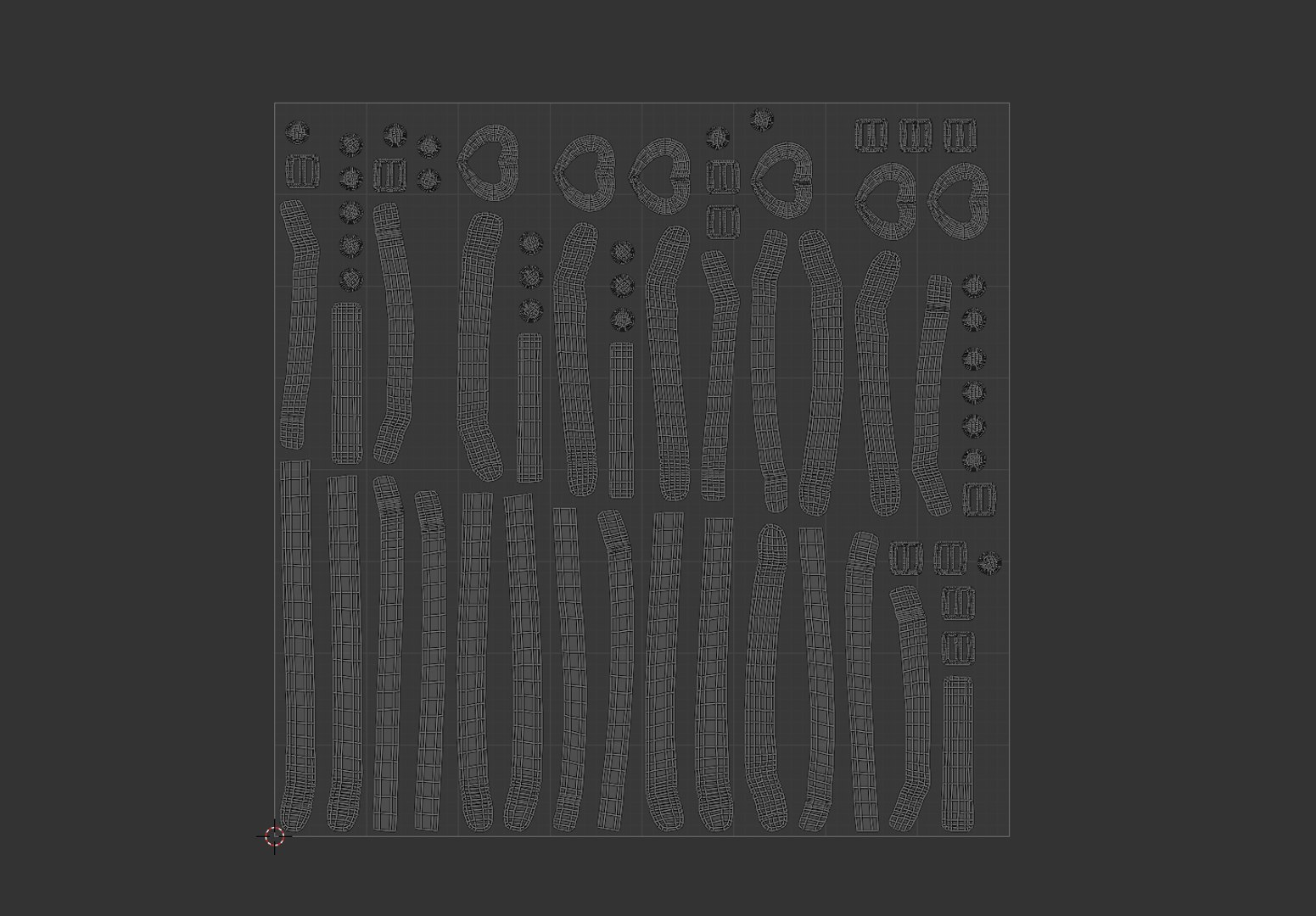 Leather Leg Garter 3D Model - TurboSquid 2261119