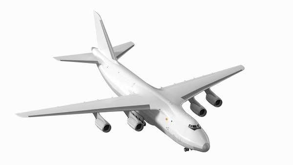 3D Russian Heavy Transport Aircraft model - TurboSquid 1772749