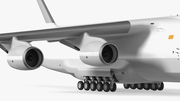 3D Russian Heavy Transport Aircraft model - TurboSquid 1772749