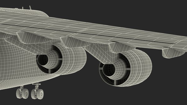 3D Russian Heavy Transport Aircraft model - TurboSquid 1772749