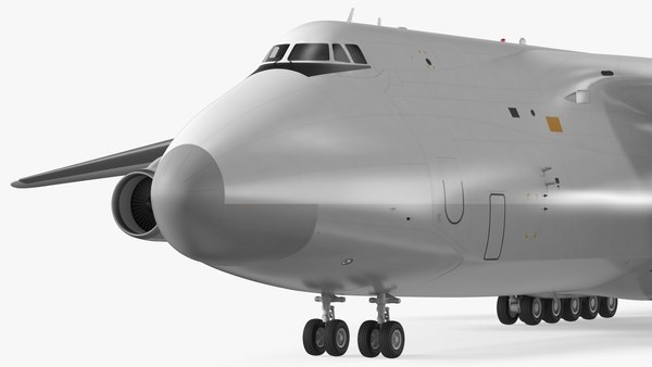 3D Russian Heavy Transport Aircraft model - TurboSquid 1772749