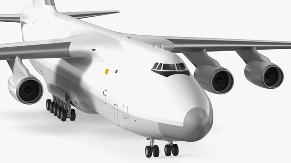 3D Russian Heavy Transport Aircraft model - TurboSquid 1772749