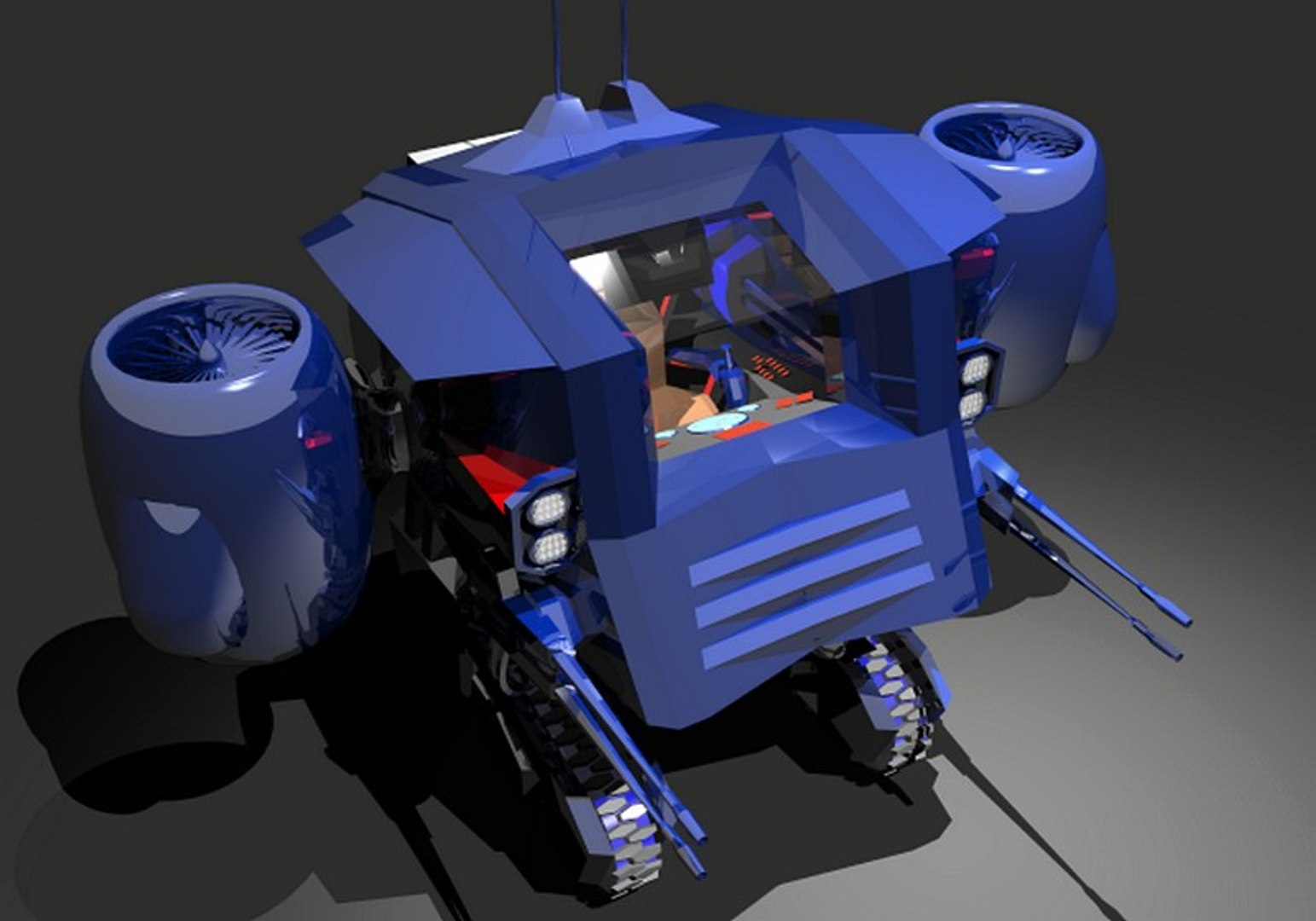 3d Model Of Jet Pack