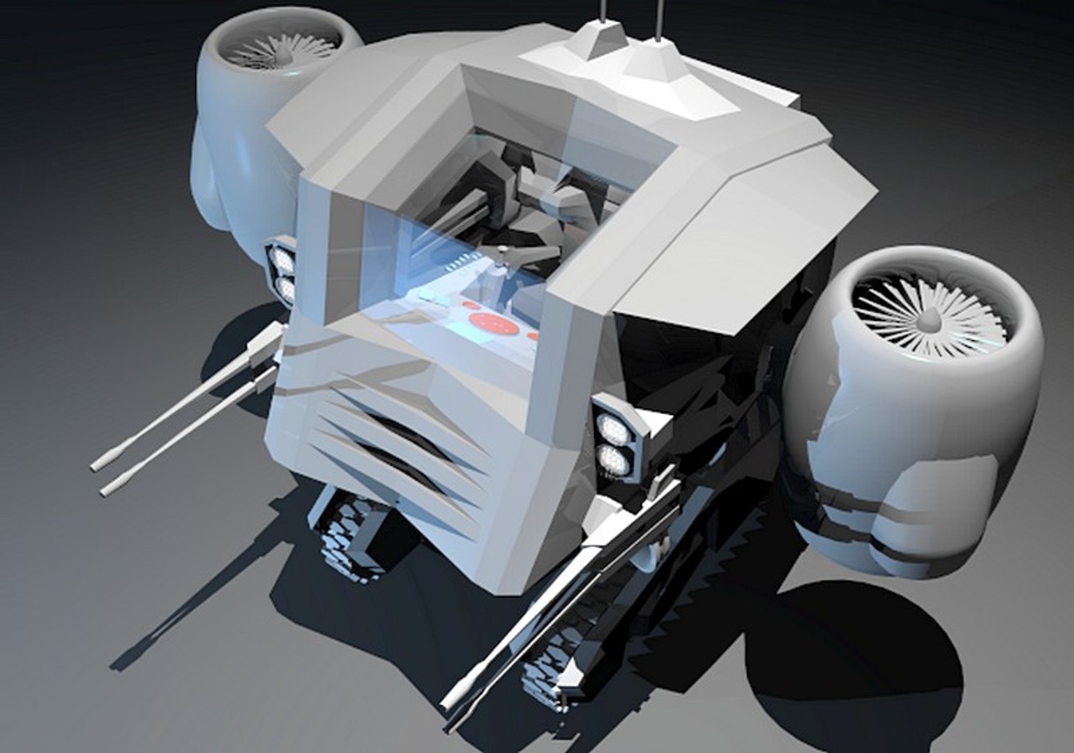 3d Model Of Jet Pack