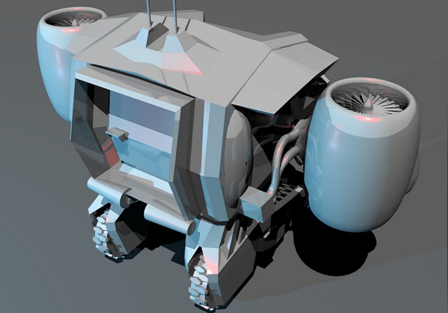 3d Model Of Jet Pack