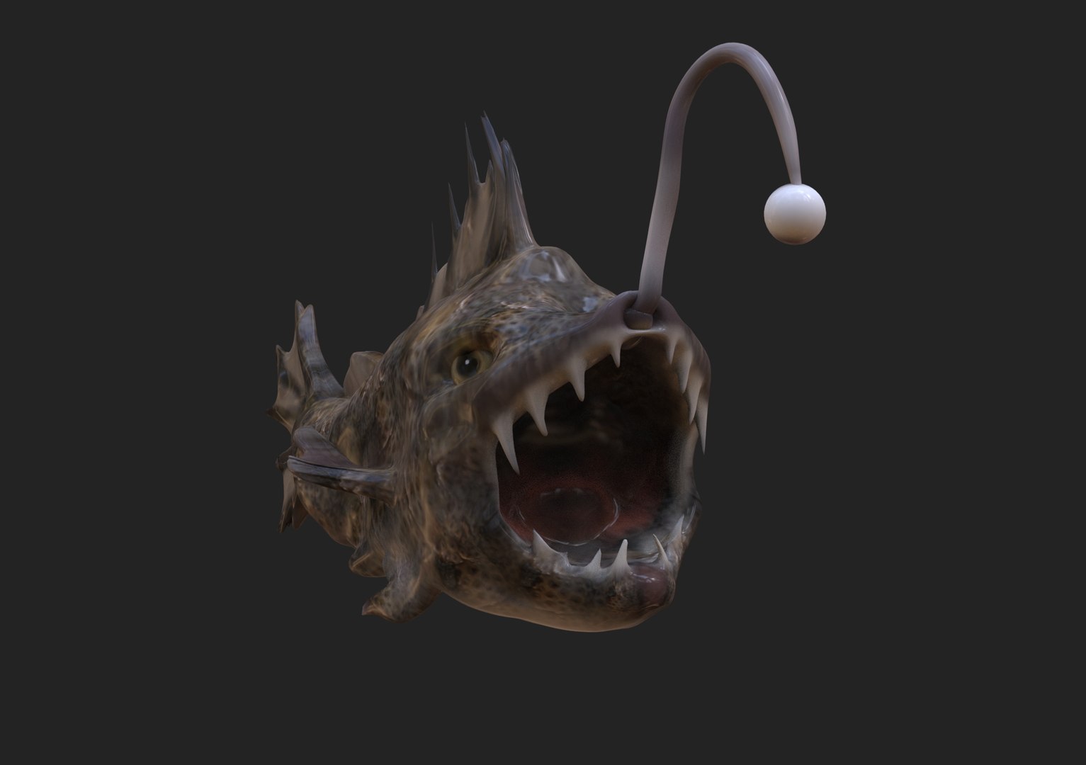 3D Devil Fish - TurboSquid 2352973
