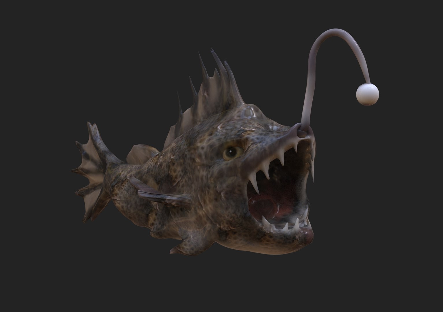 3D Devil Fish - TurboSquid 2352973