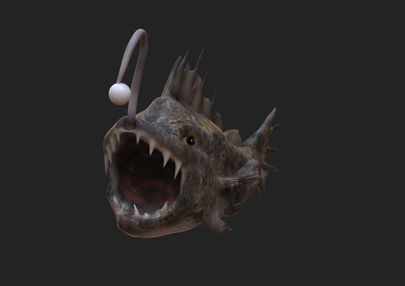 3D Devil Fish - TurboSquid 2352973