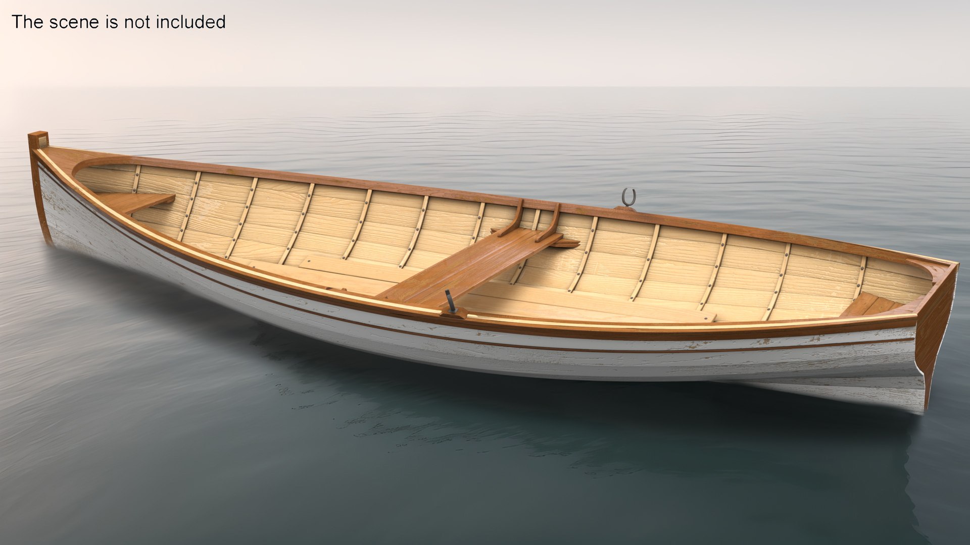 Whitehall Rowboat 3D Model - TurboSquid 2160871