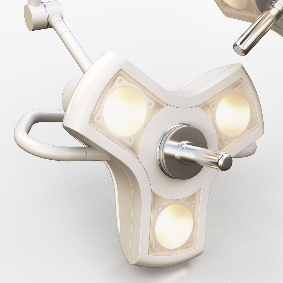 Surgical Operating Room Light 3d Max