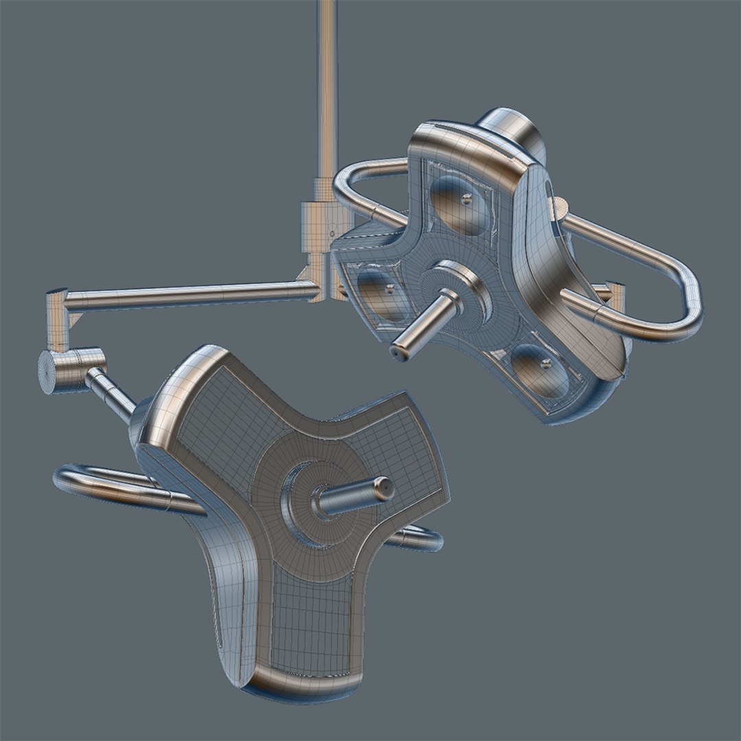 Surgical Operating Room Light 3d Max