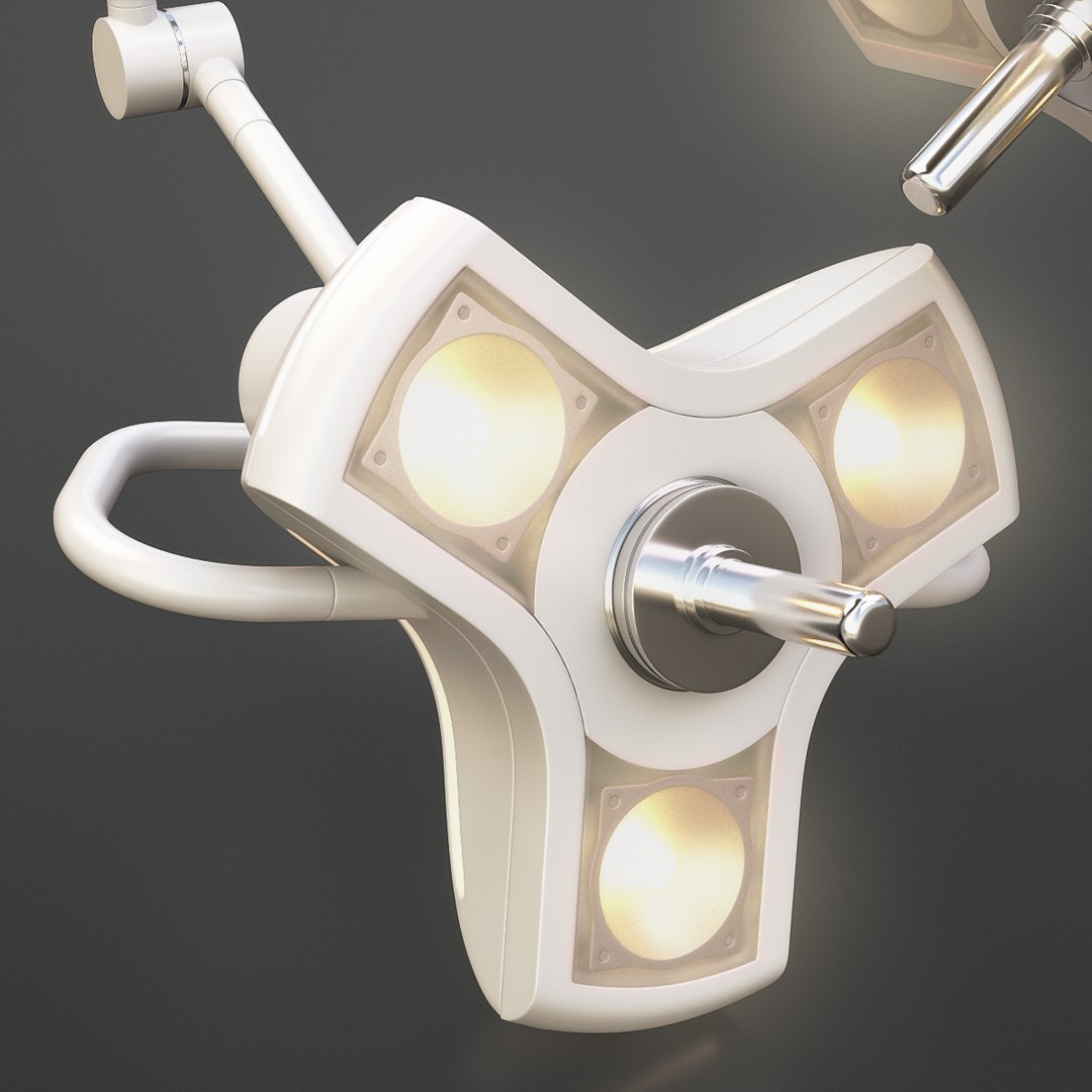 Surgical Operating Room Light 3d Max