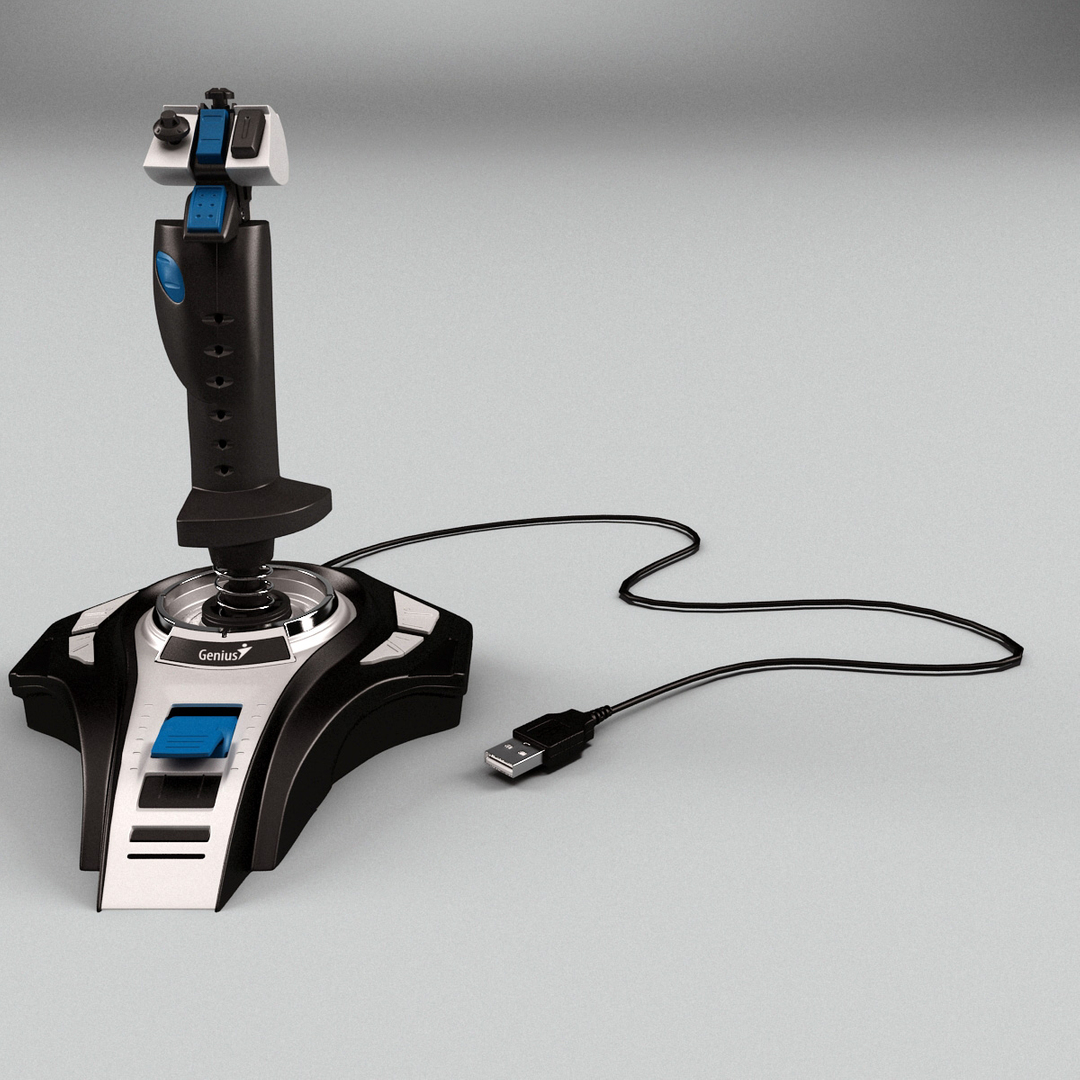 genius joystick metal strike max