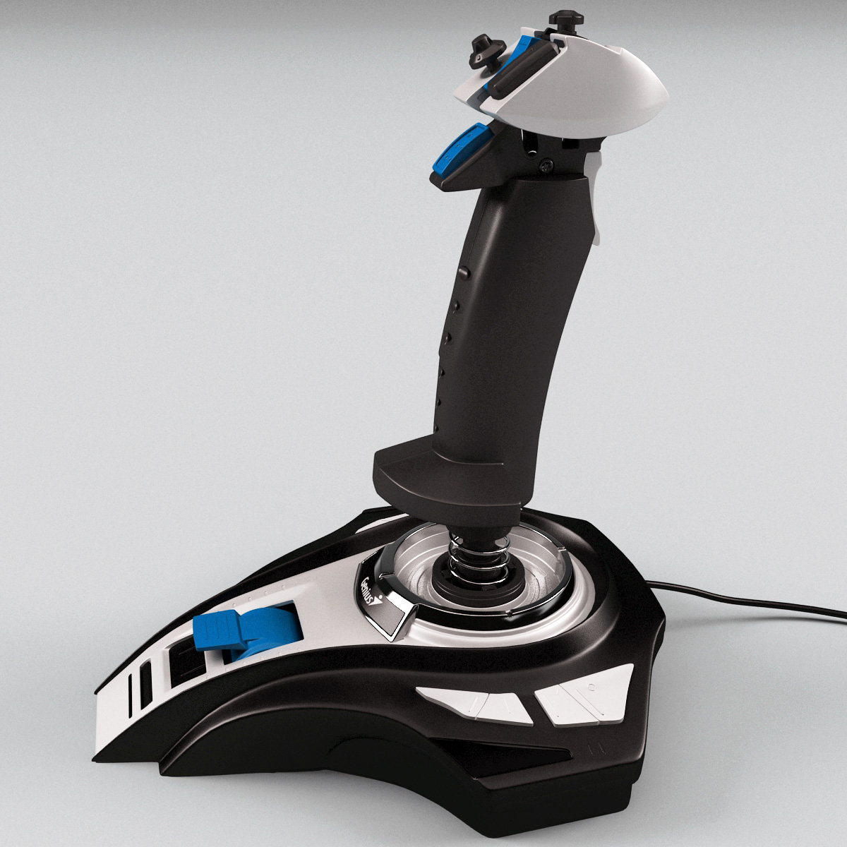 genius joystick metal strike max