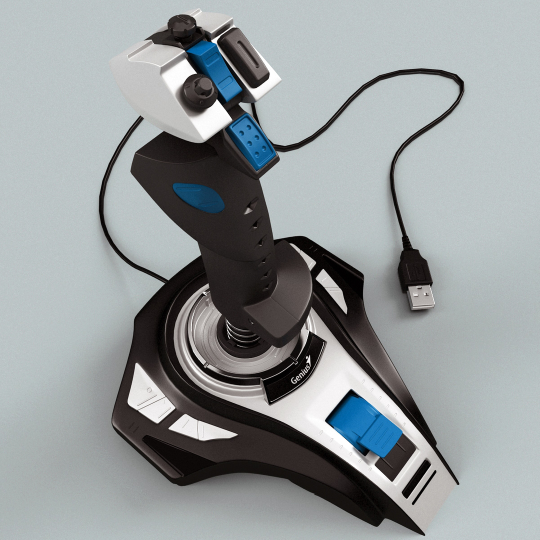 genius joystick metal strike max