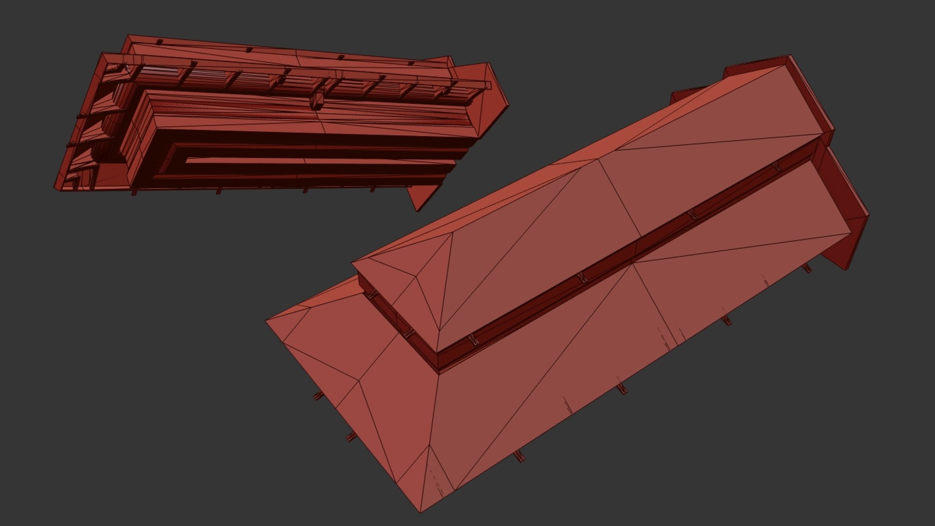 Metal roof 01 14 3D model - TurboSquid 1730125