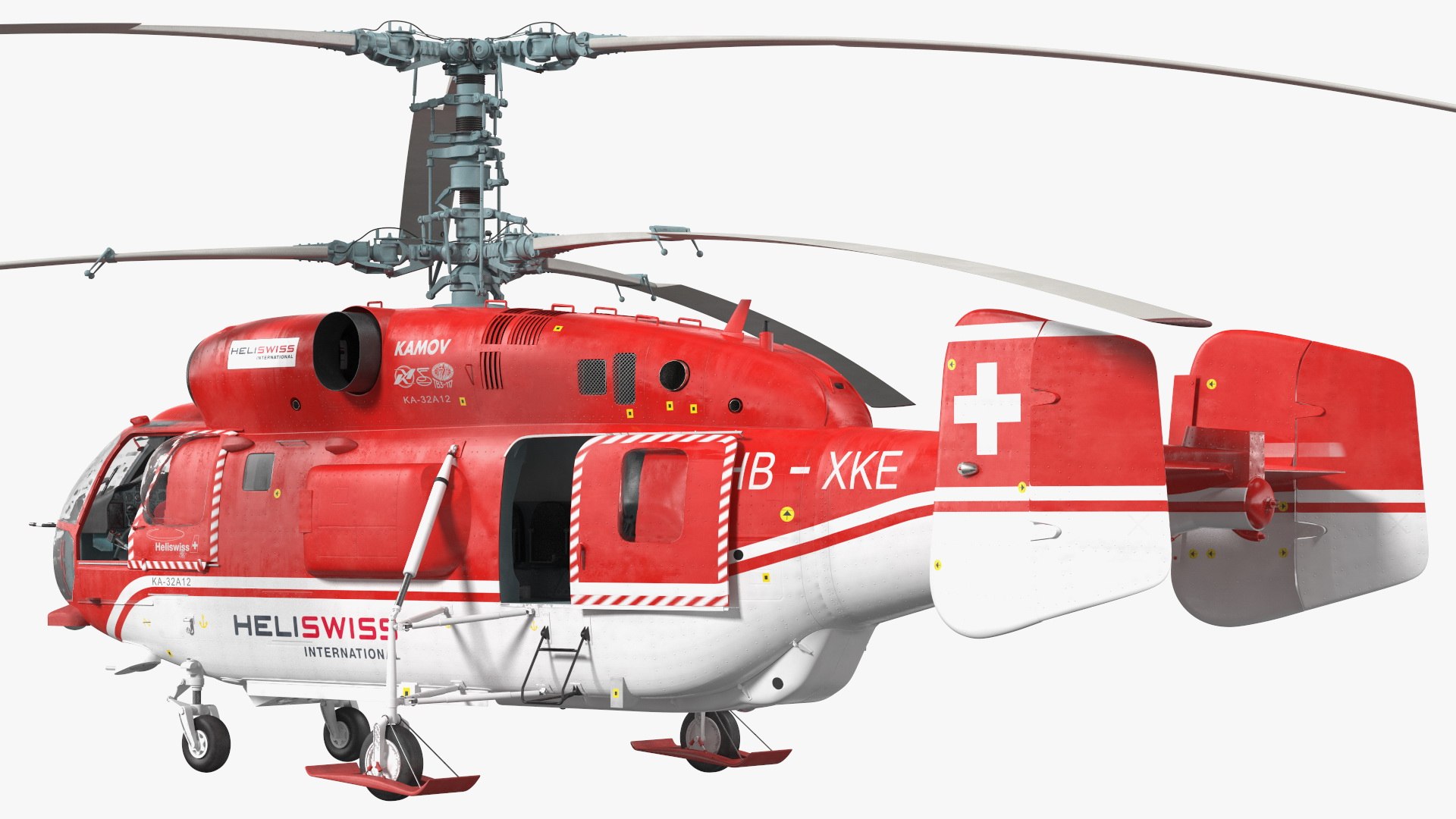 Kamov KA-32 Firefighting Helicopter Rigged 3D model - TurboSquid 1771868