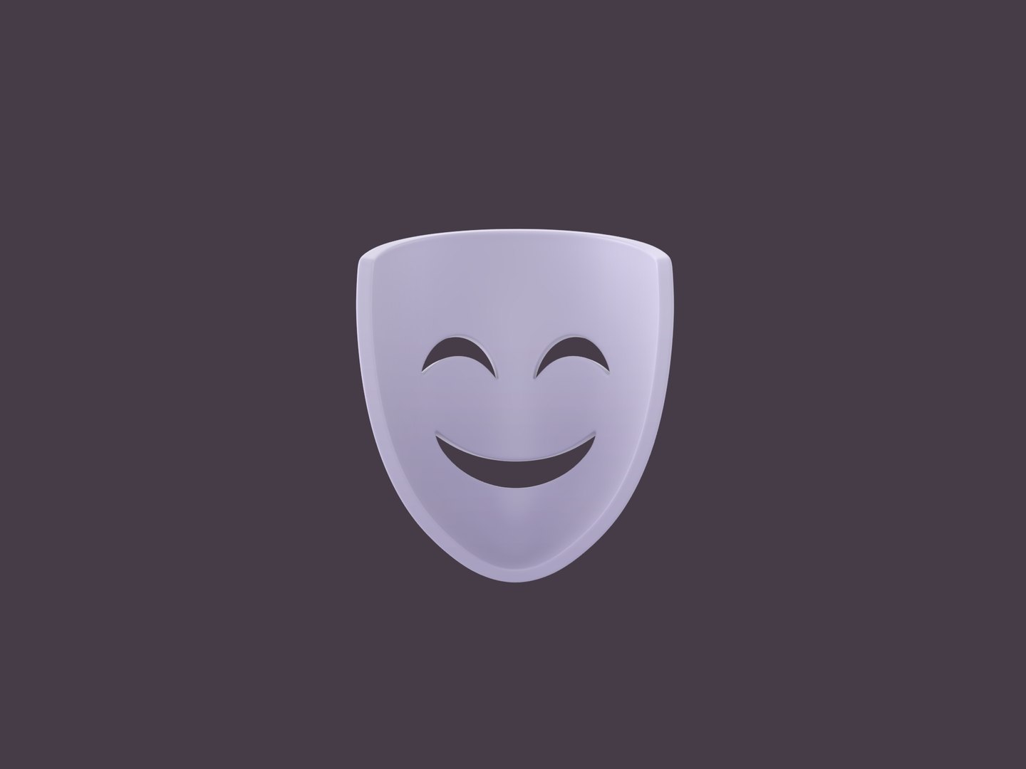 3D Smile Mask - TurboSquid 2329751