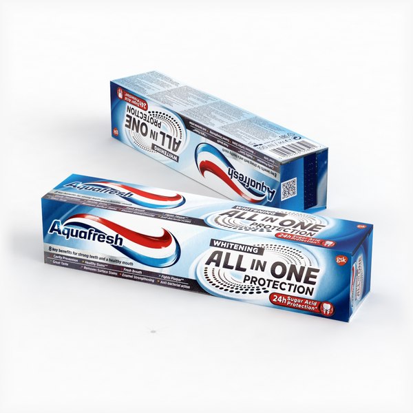 3D Aquafresh Whitening All in One ProtectionToothpaste Box 100ml 2021 ...