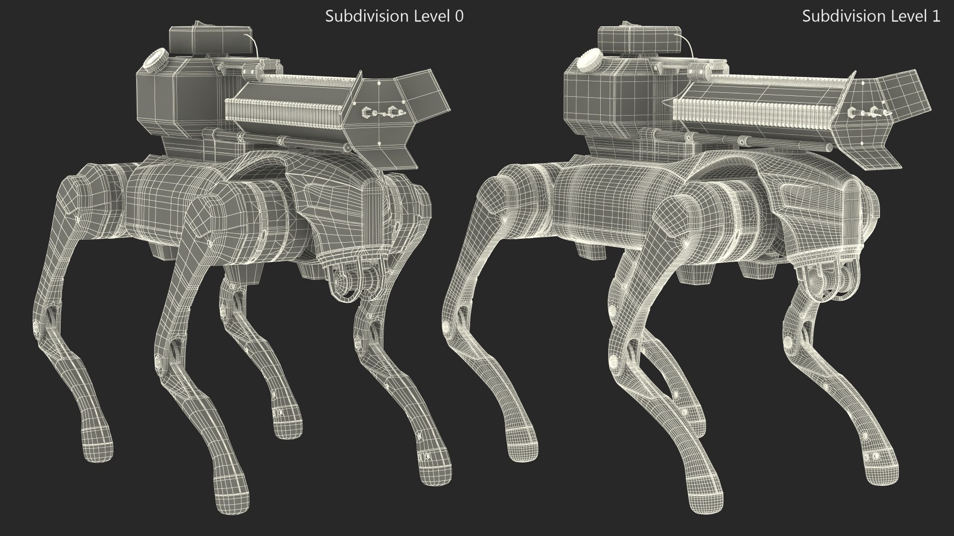3D Thermonator Robot Dog Model - TurboSquid 2252641