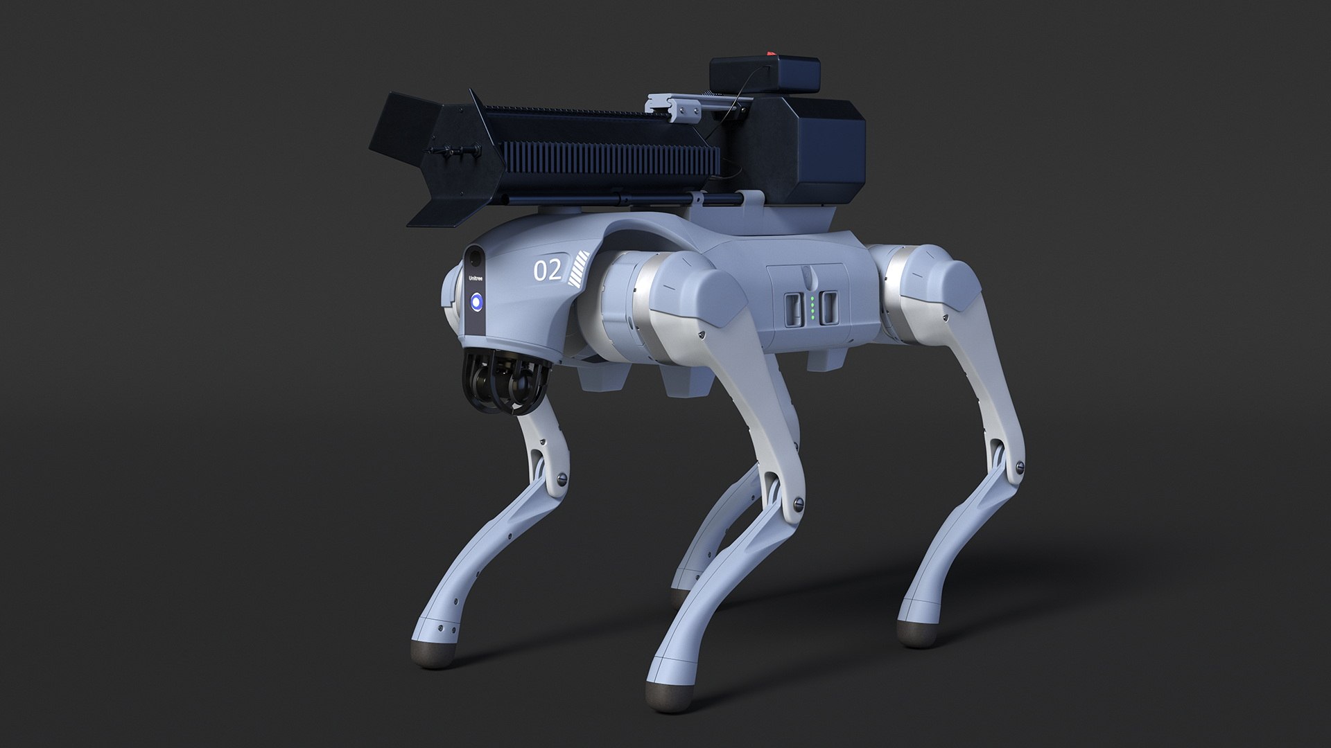 3D Thermonator Robot Dog Model - TurboSquid 2252641