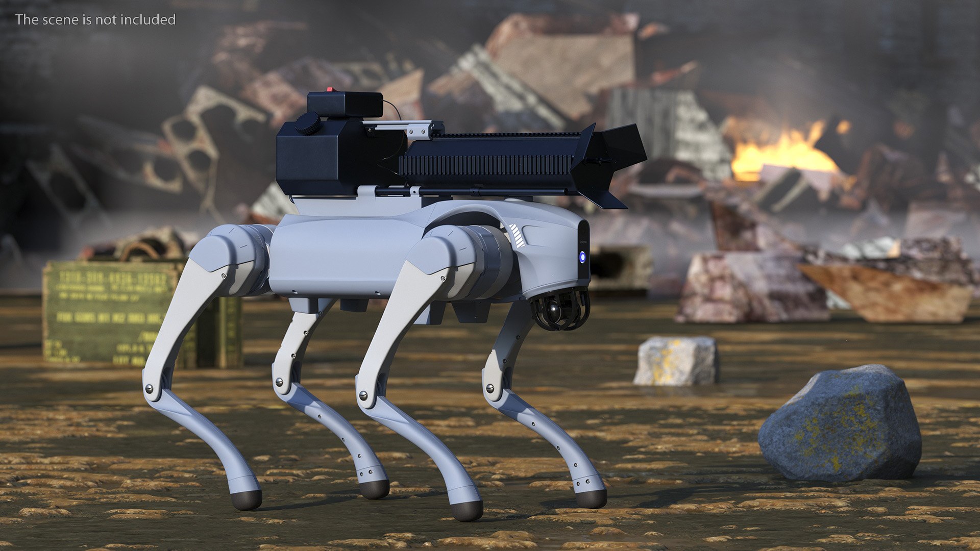 3D Thermonator Robot Dog Model - TurboSquid 2252641