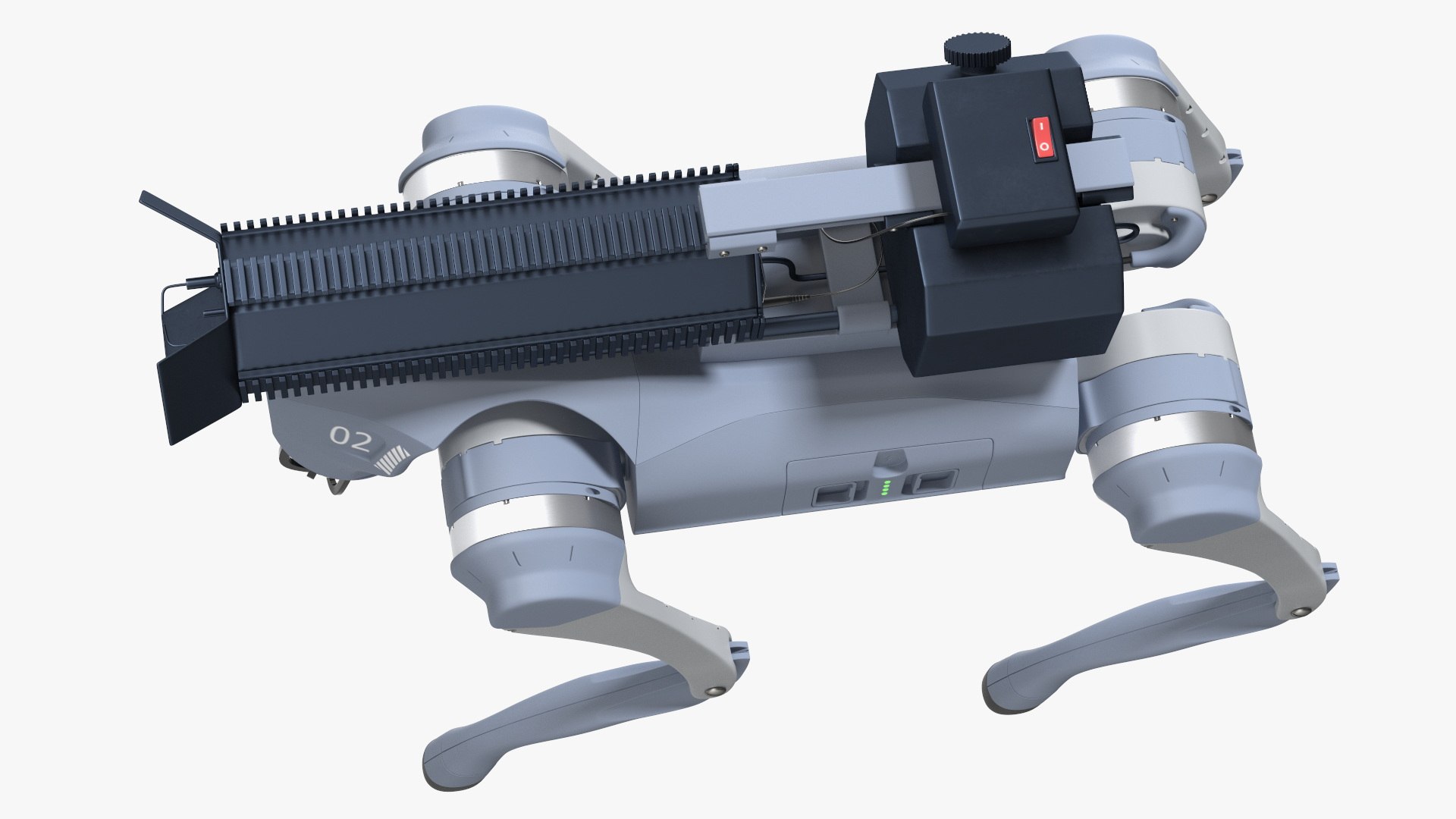 3D Thermonator Robot Dog Model - TurboSquid 2252641