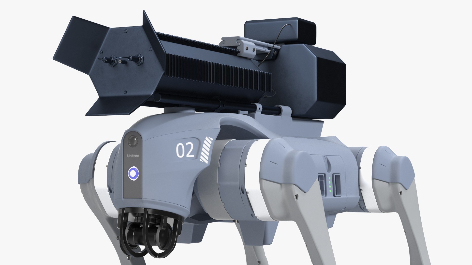 3D Thermonator Robot Dog Model - TurboSquid 2252641