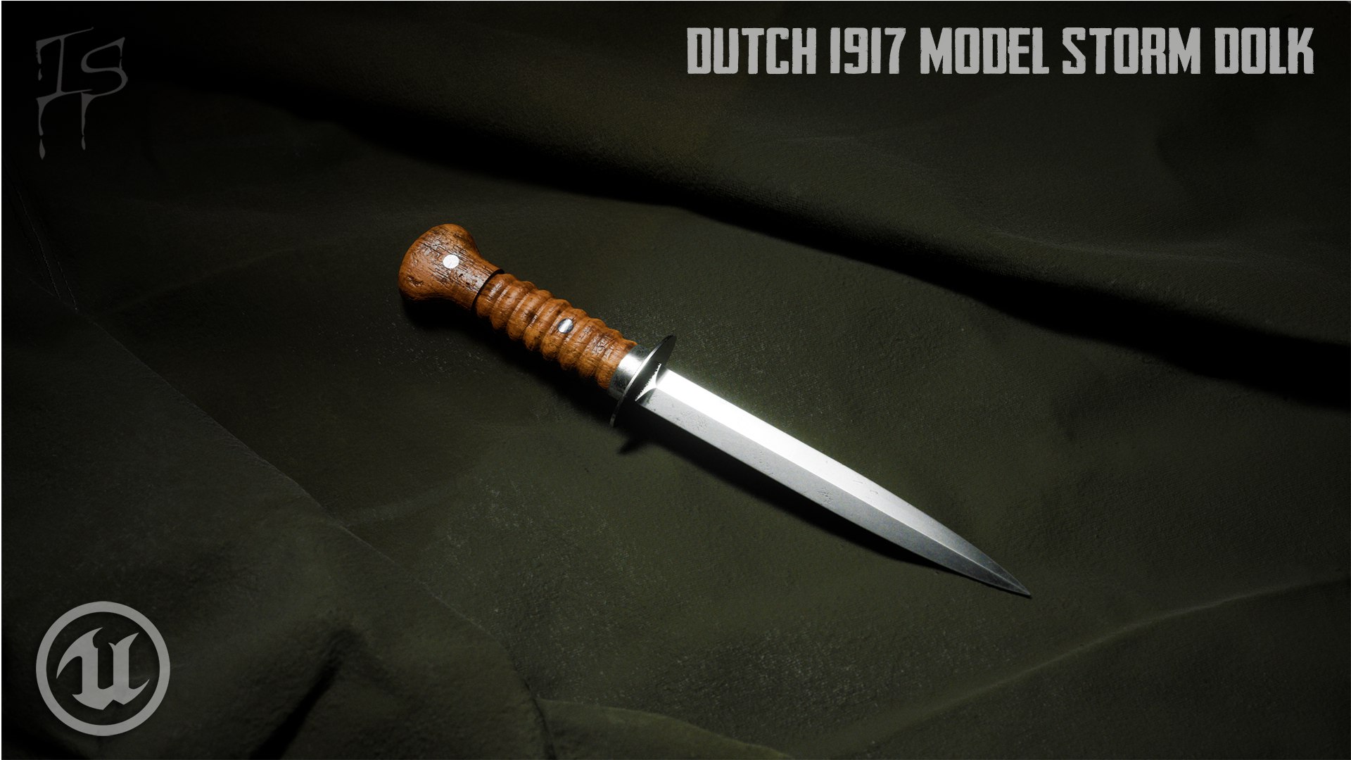 3D Dutch 1917 Model Storm Dolk Model - TurboSquid 2043638