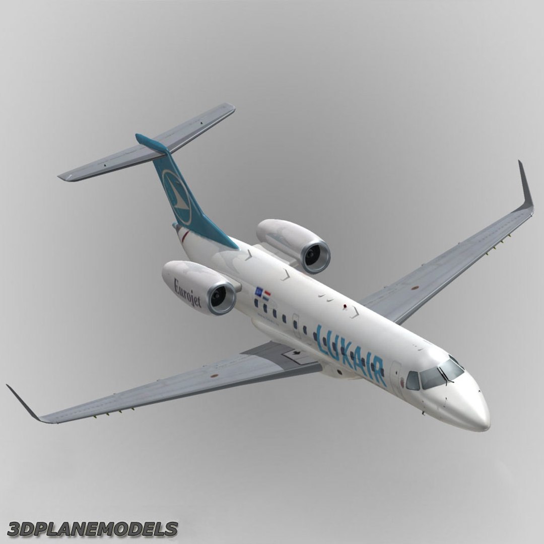 Embraer Erj-135 Air 3d Model