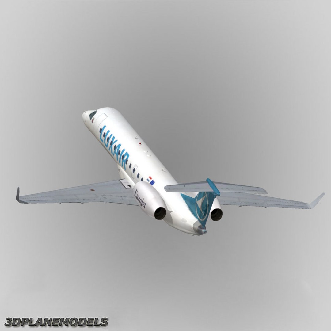 Embraer Erj-135 Air 3d Model