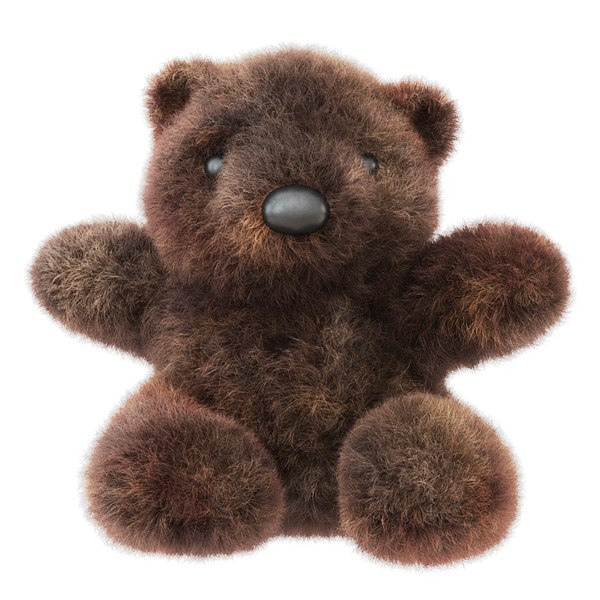 Bear soft toy 3D model - TurboSquid 1616154