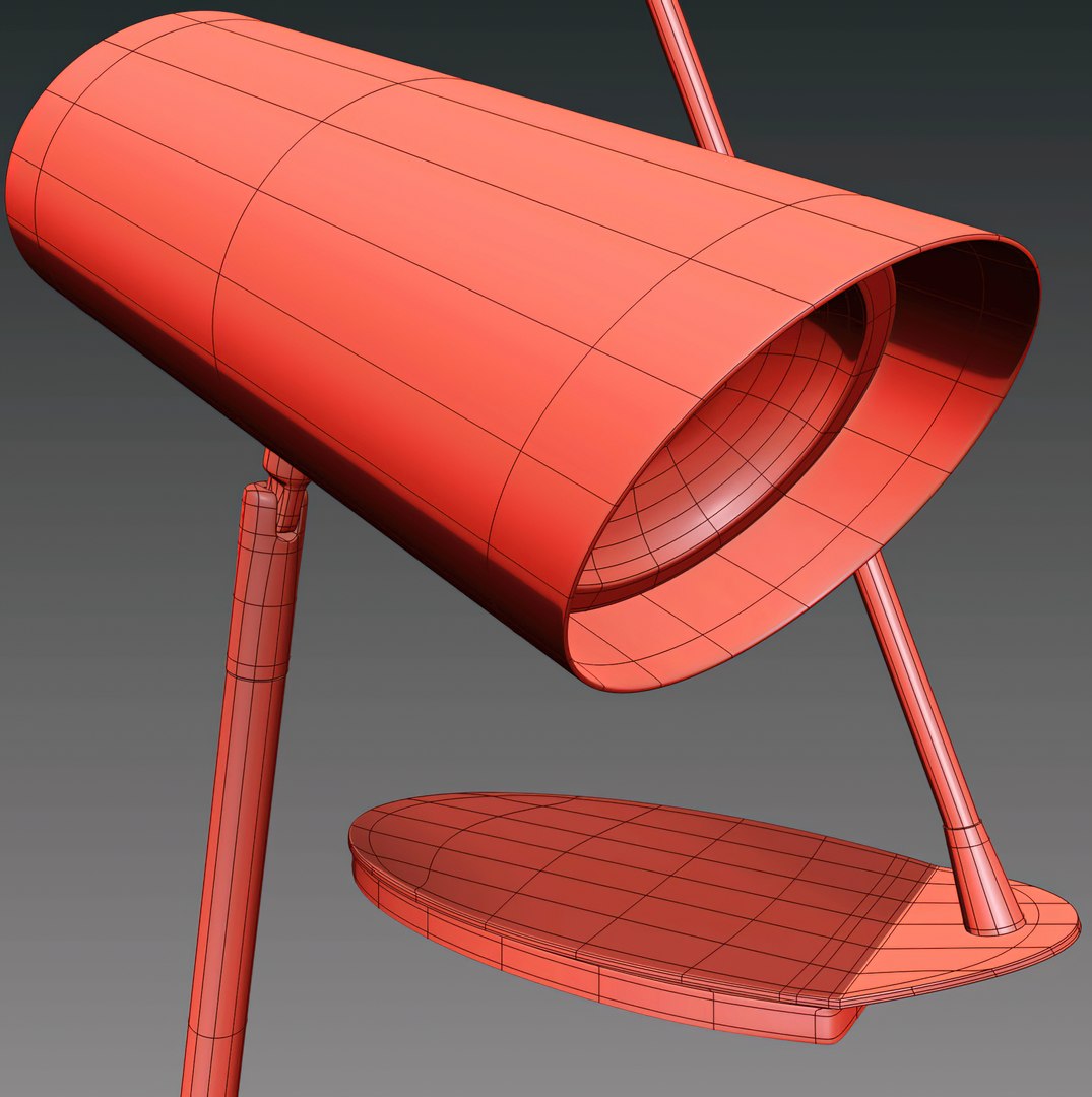 Desk And Floor Lamps HESTER 3D Model - TurboSquid 1864838