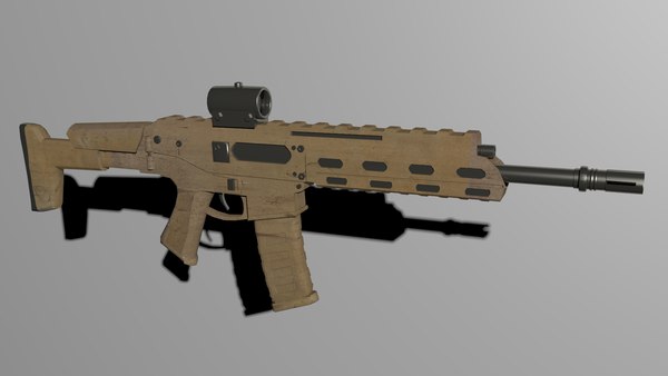 3D модель Штурмовая винтовка Acw-R - TurboSquid 853803