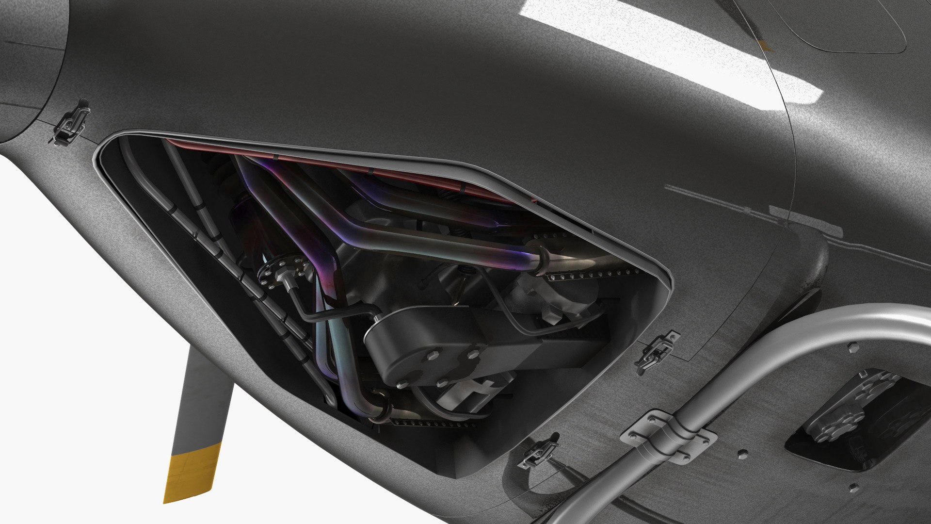 helicopter guimbal cabri g2 3d model