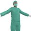 3d Rigged Surgeon Model