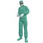 3d Rigged Surgeon Model