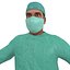 3d Rigged Surgeon Model