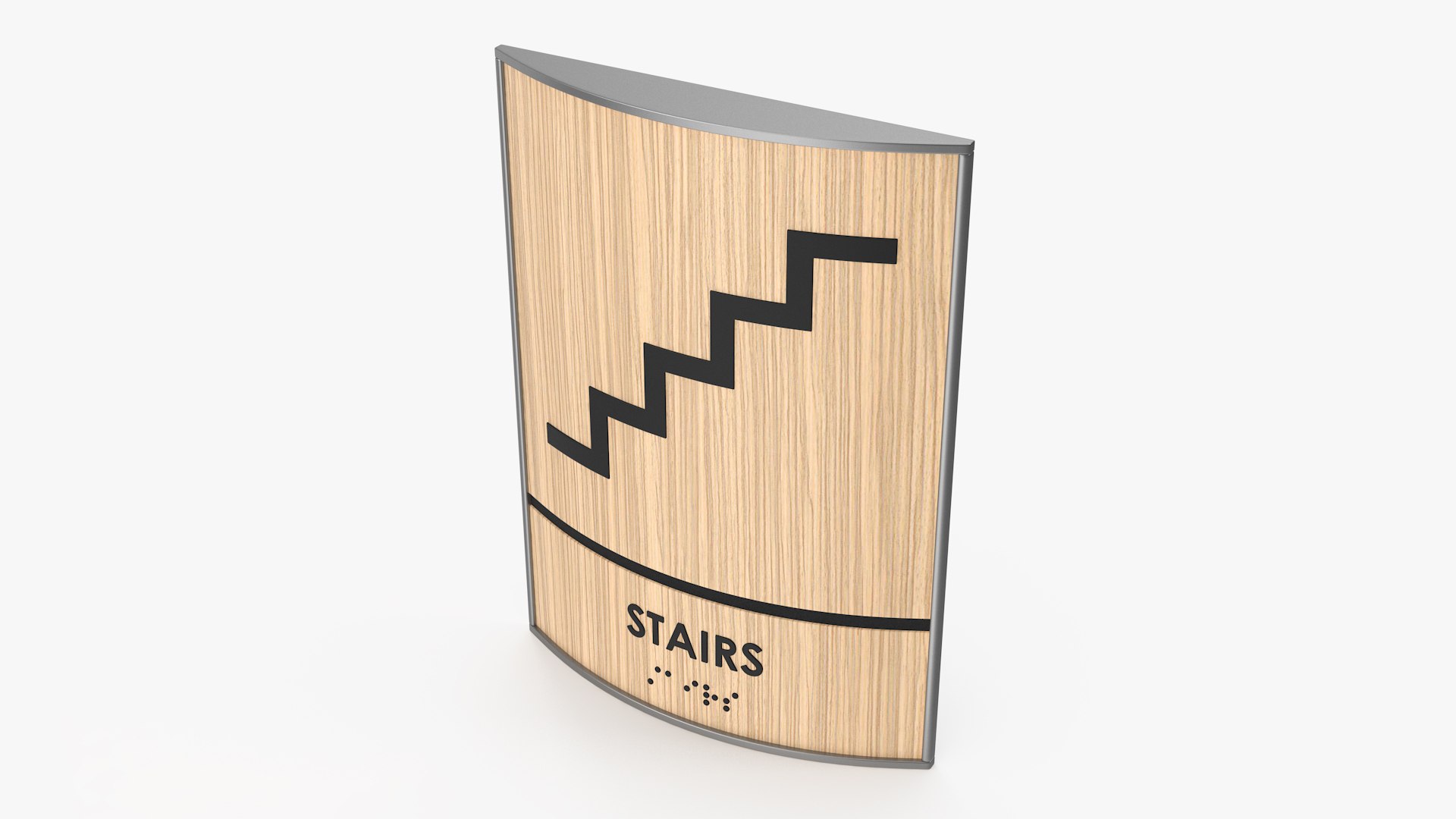 3D Model Stairs Braille Sign - TurboSquid 2042702