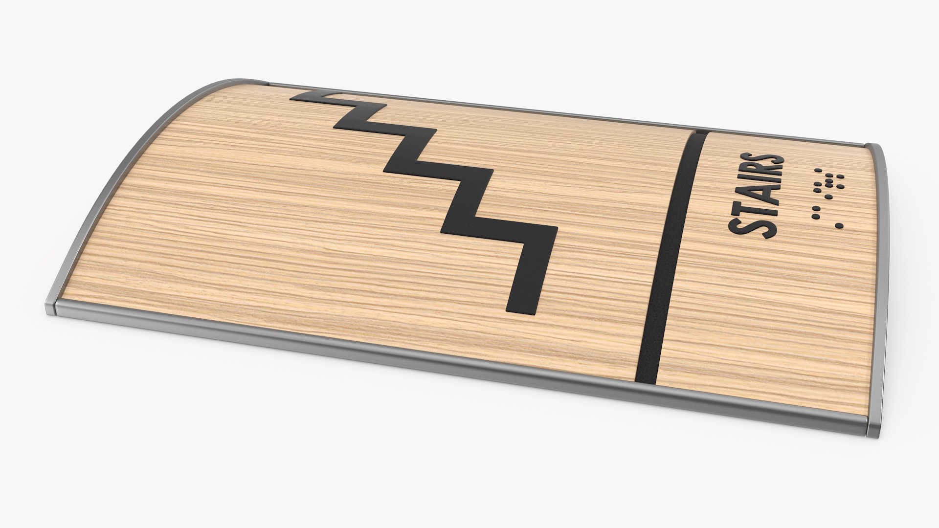 3D Model Stairs Braille Sign - TurboSquid 2042702