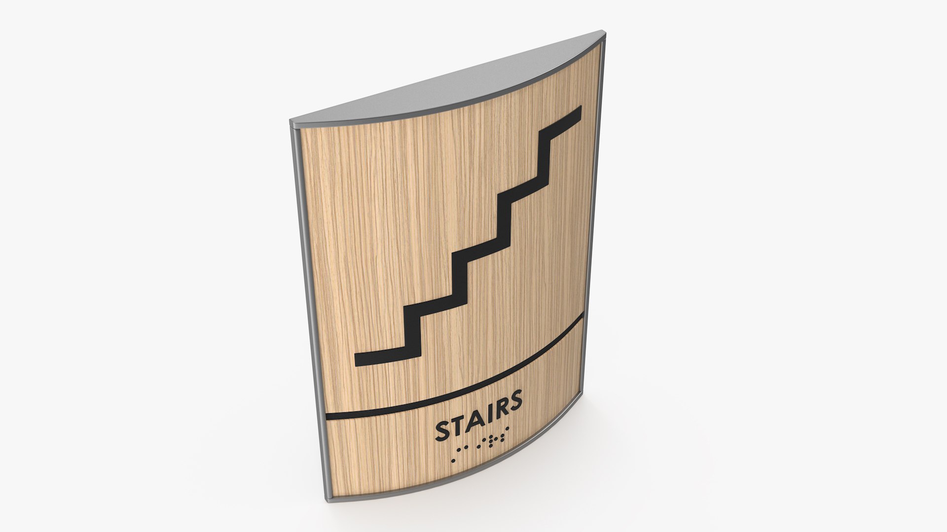 3D model Stairs Braille Sign - TurboSquid 2042702