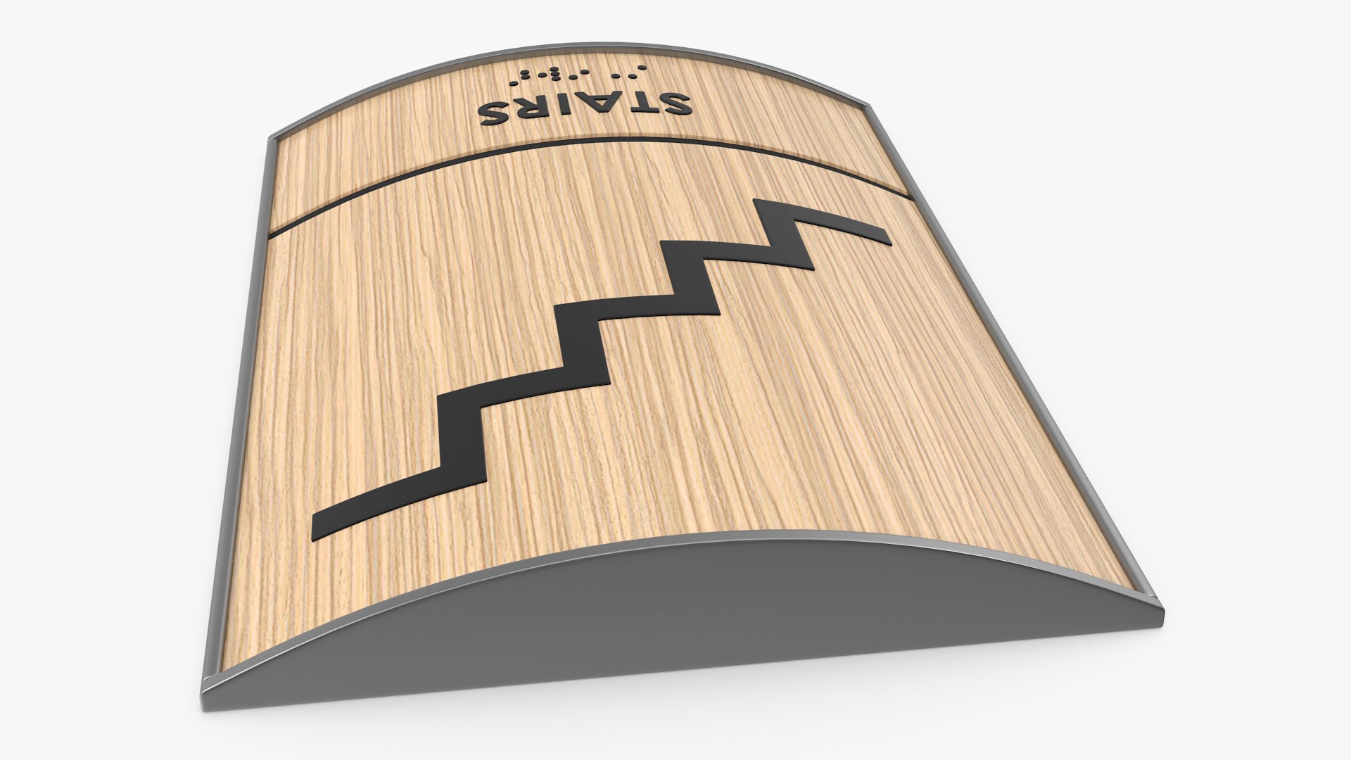 3D model Stairs Braille Sign - TurboSquid 2042702