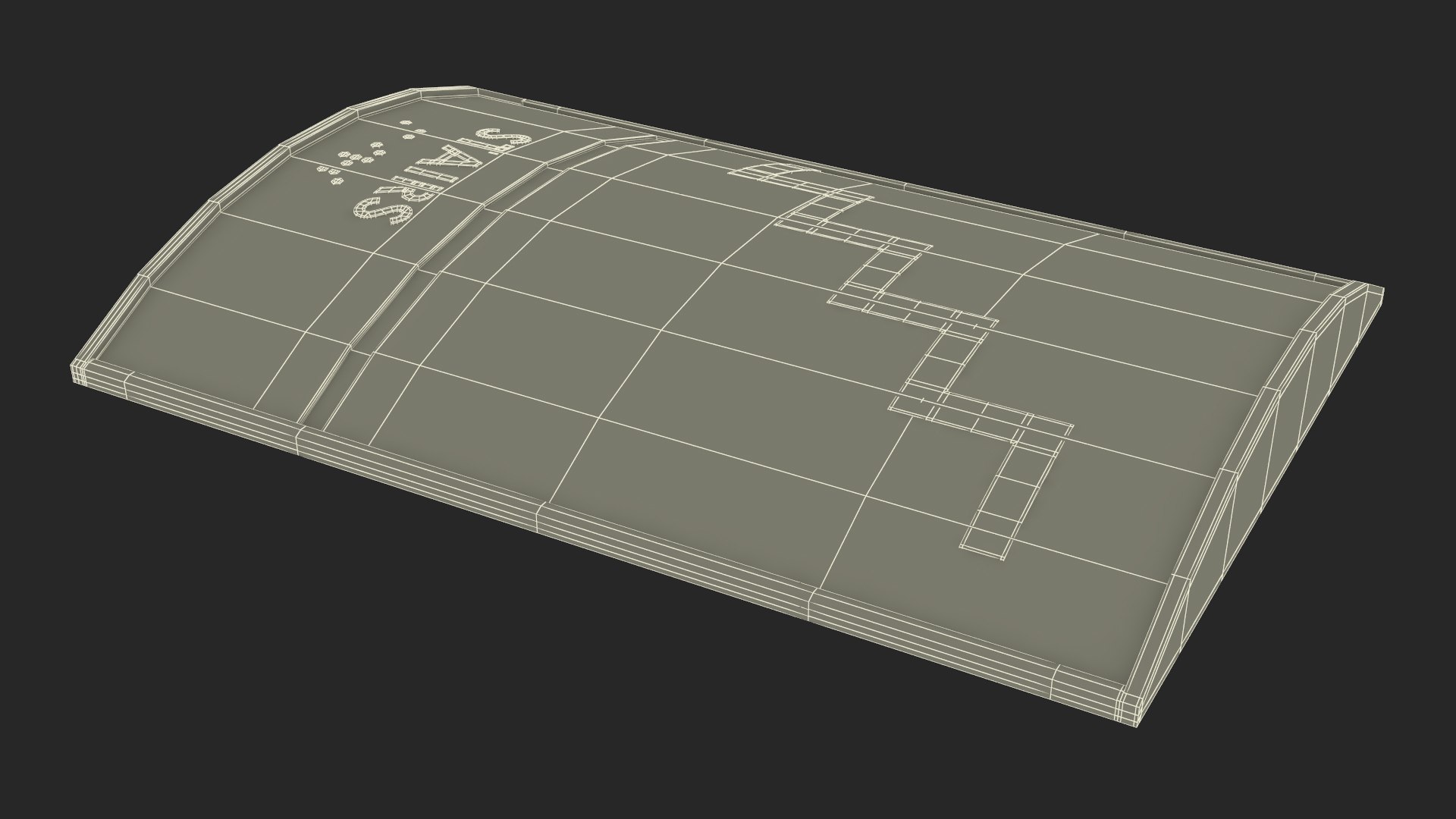 3D model Stairs Braille Sign - TurboSquid 2042702