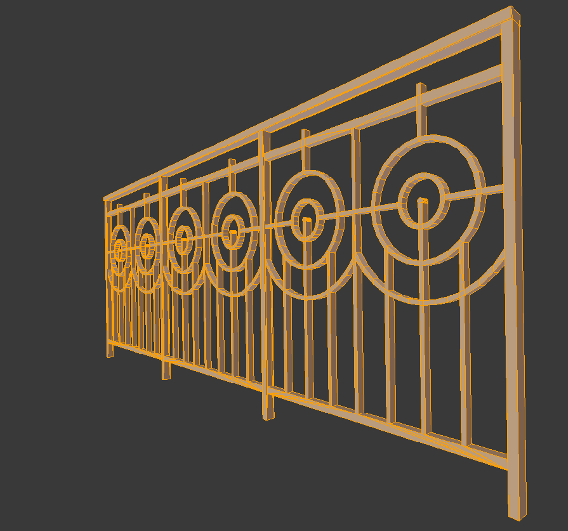 railing dwg free