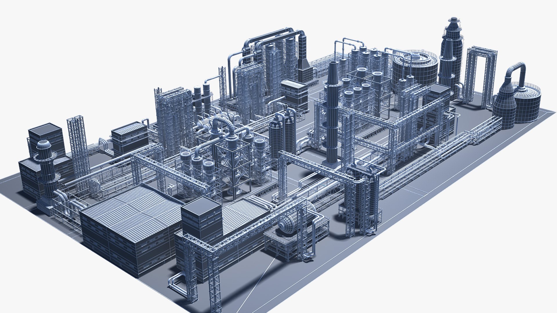 3D Industrial Area 44 - TurboSquid 2024094