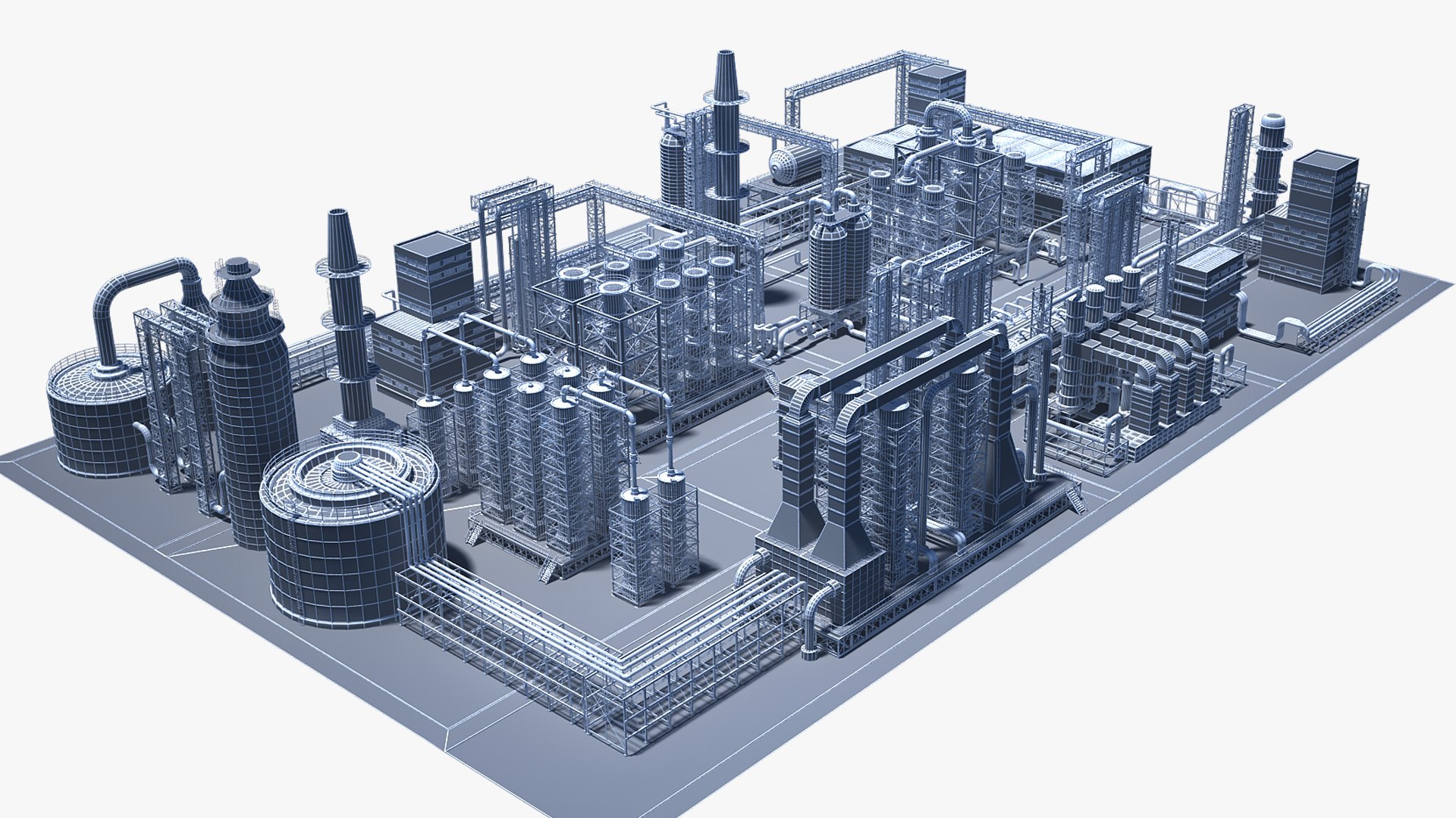 3D Industrial Area 44 - TurboSquid 2024094
