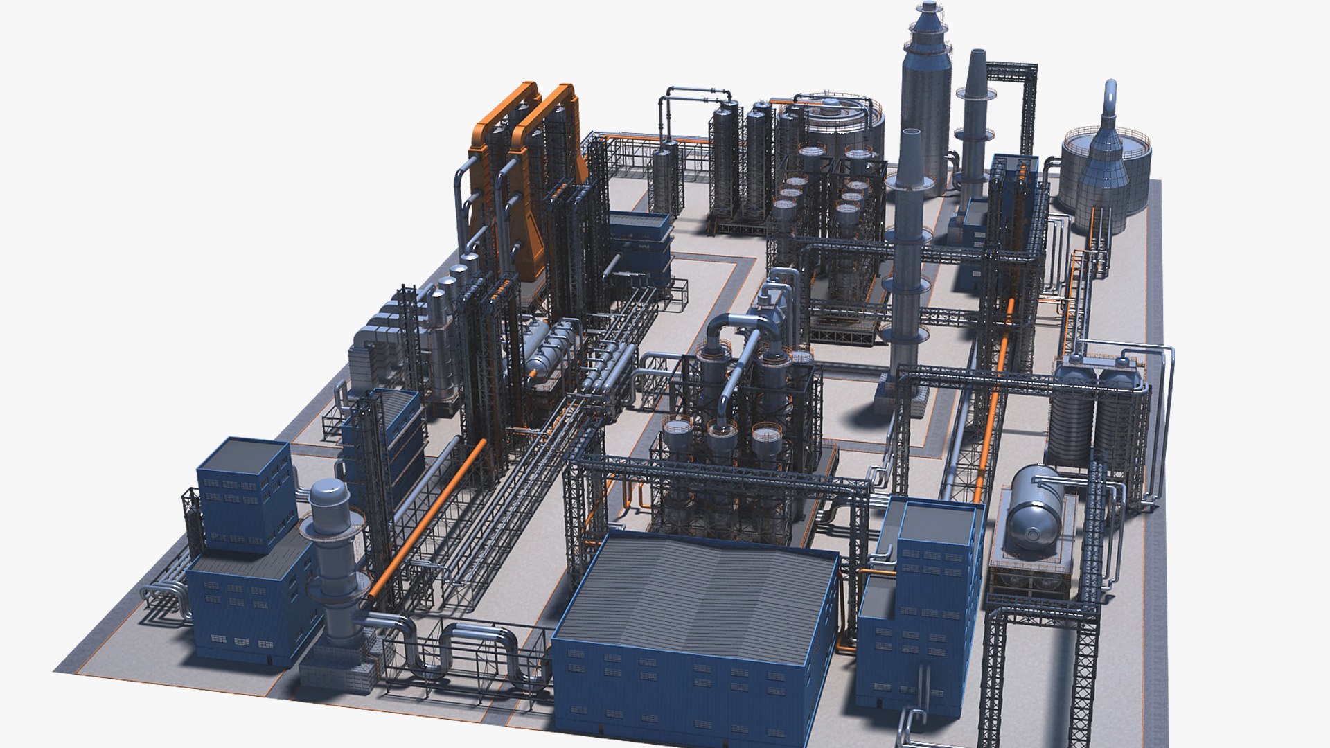 3D Industrial Area 44 - TurboSquid 2024094