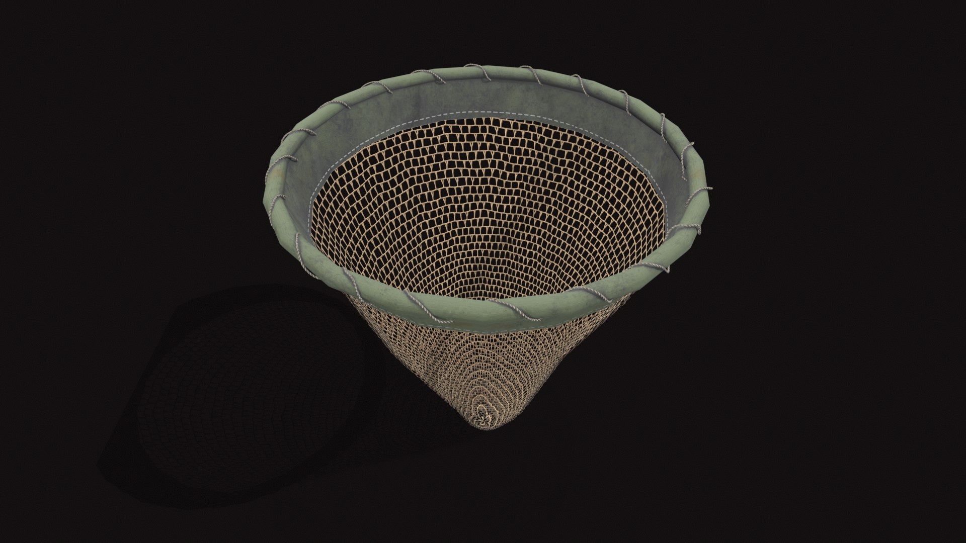 3D Medieval Fish Net - TurboSquid 2326220