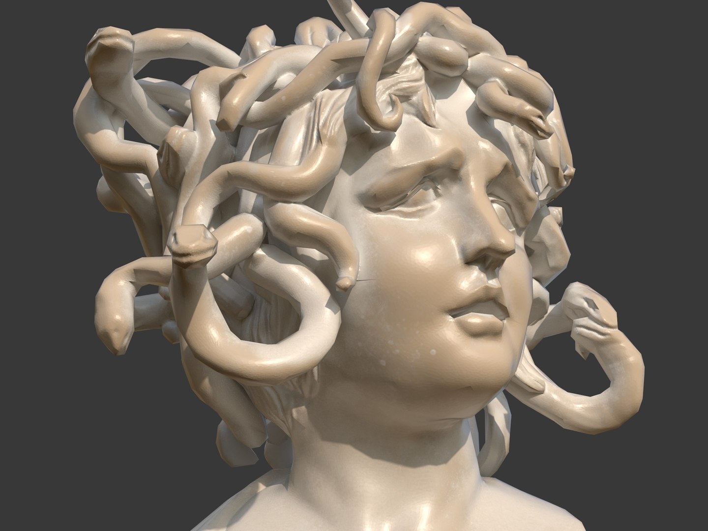 3D Medusa By Bernini - TurboSquid 1877579